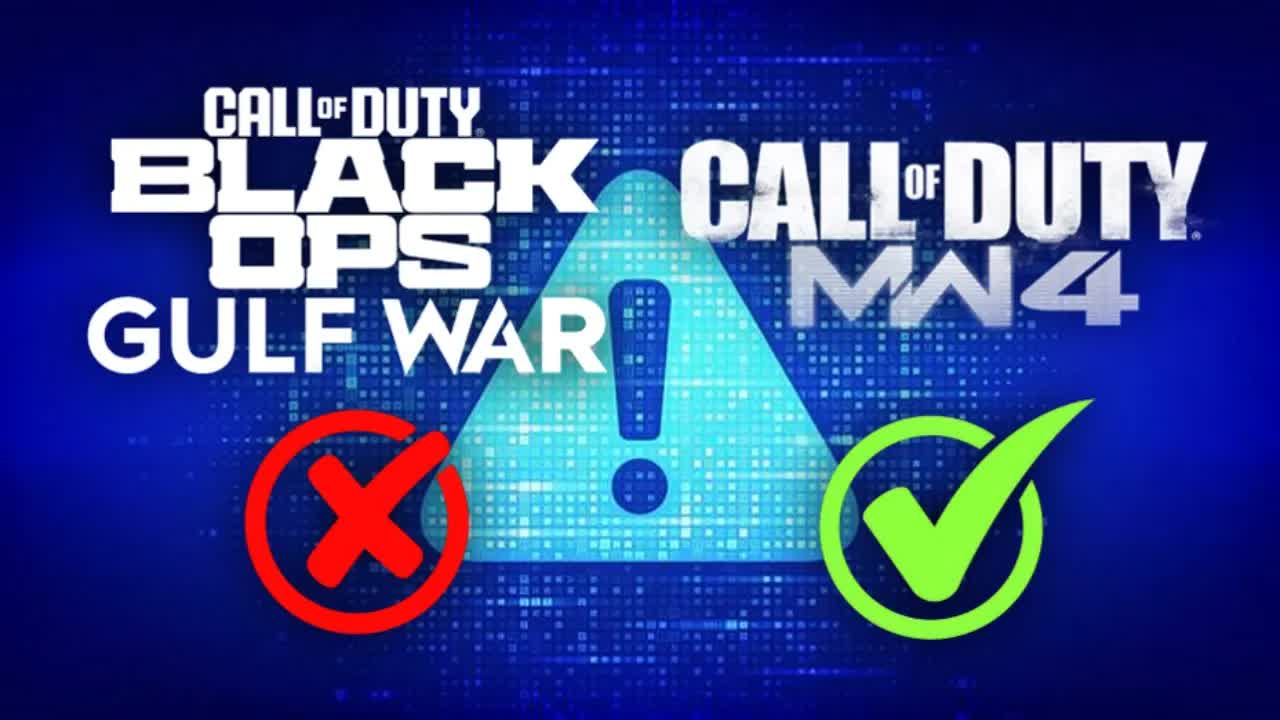 Breaking: Black Ops 6 cancelled, MW4 announced (Modern Warfare 4) COD ...
