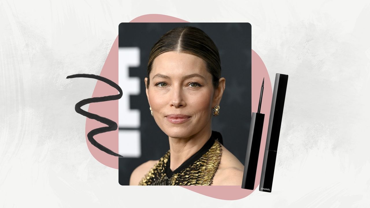 Winged eyeliner is back for 2026, and Jessica Biel's 'micro flick' is ...