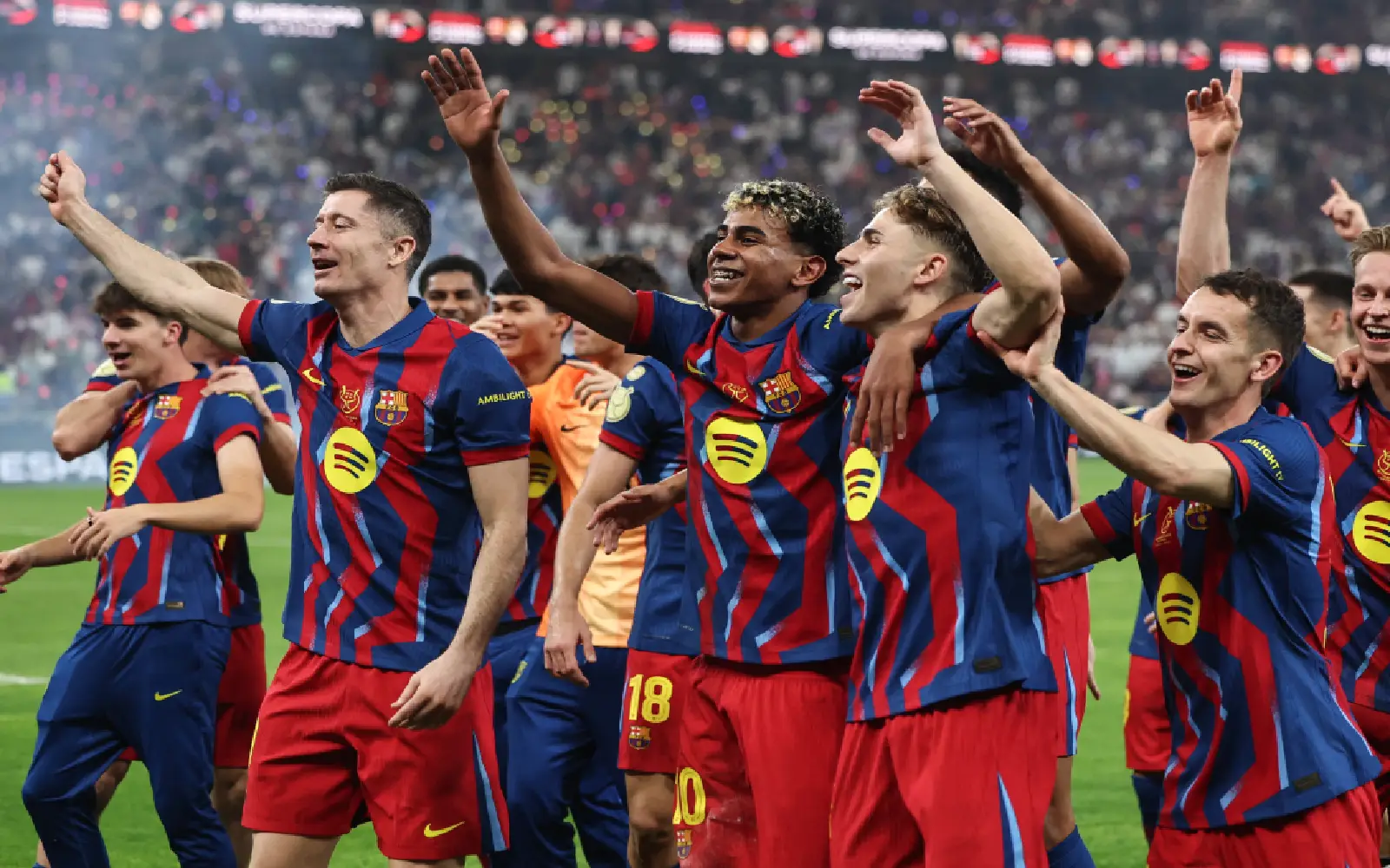 Barca edge Real Madrid in thrilling Spanish Super Cup final