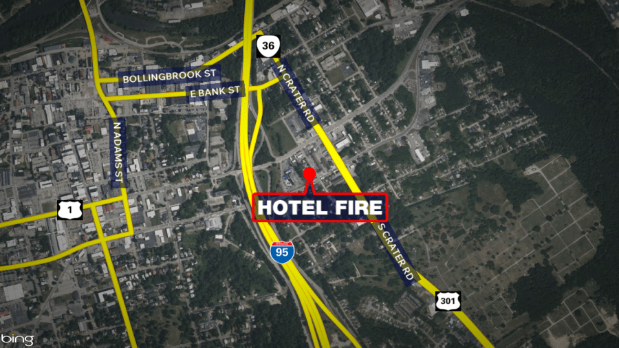 Petersburg Fire Rescue responds to heavy fire at Best Inn Hotel, 40 ...