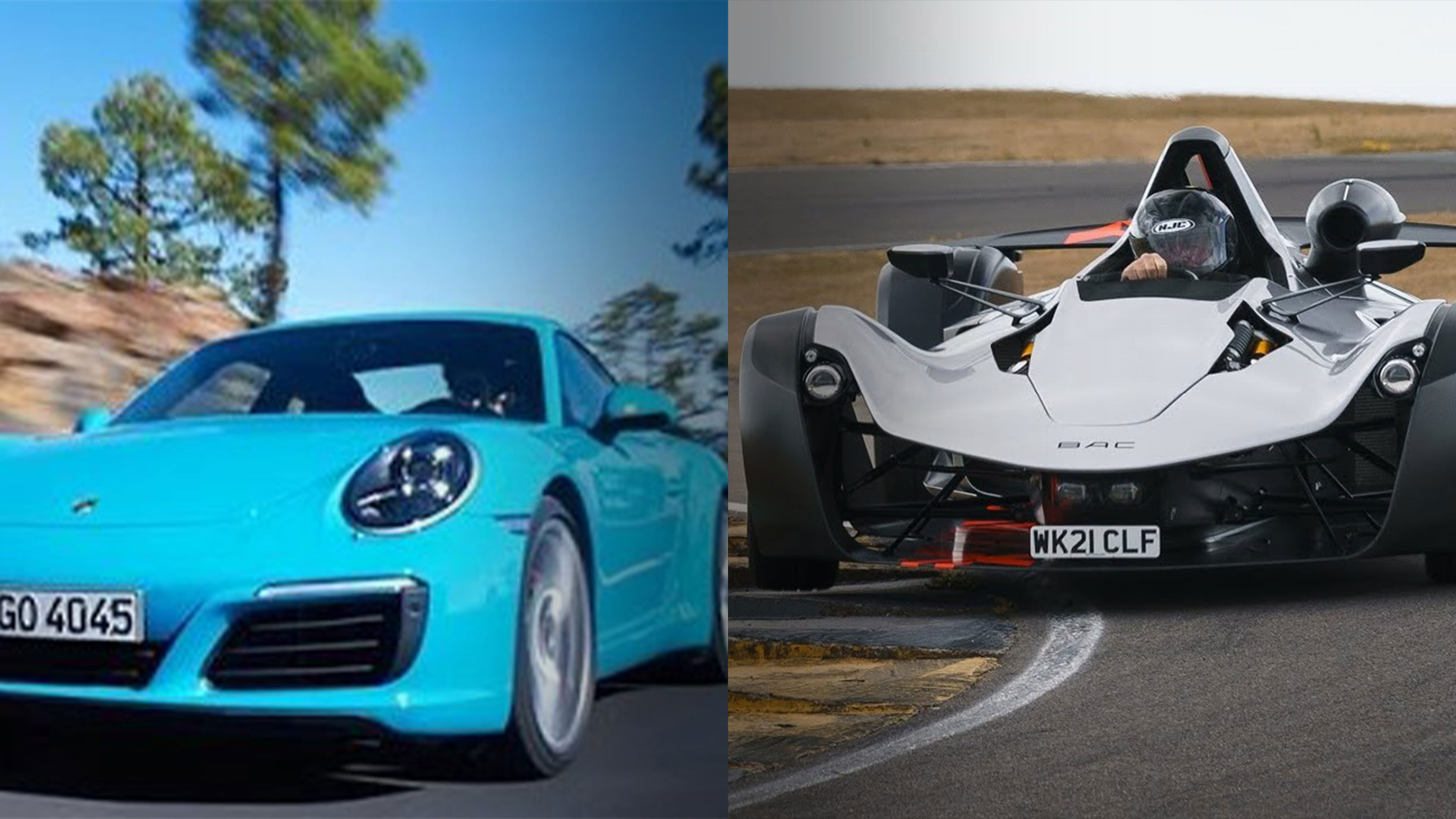 Porsche 911 Carrera S v/s BAC Mono R