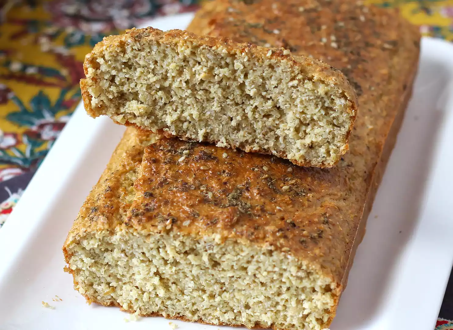 Pan de avena sin gluten, una receta saludable, fácil y deliciosa