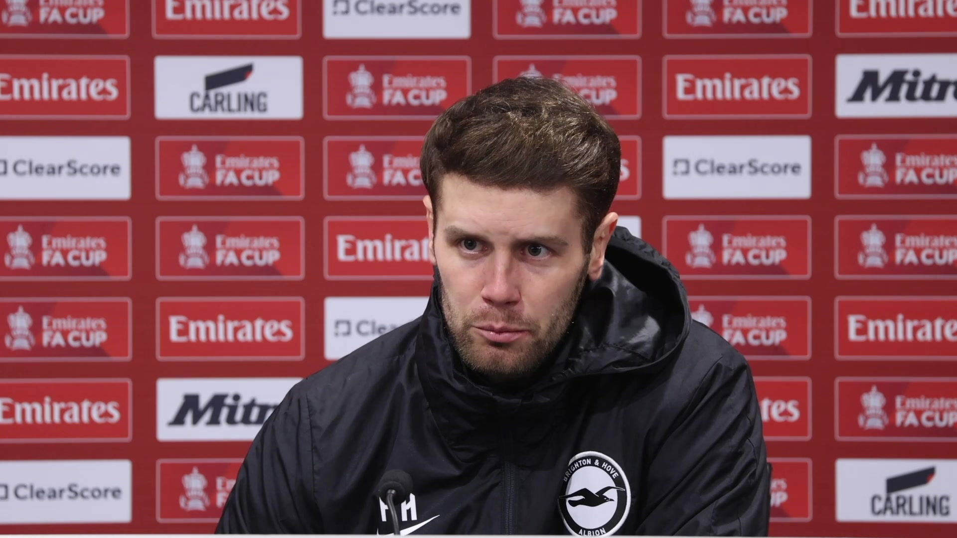 Hurzeler on Brighton's 2-1 FA Cup win at Manchester UTD