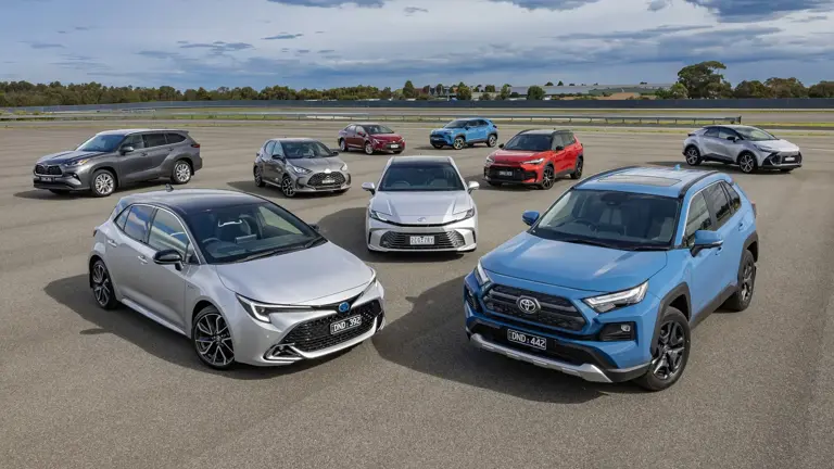Best-selling hybrid cars in Australia in 2025