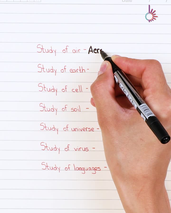 Real names for what we study