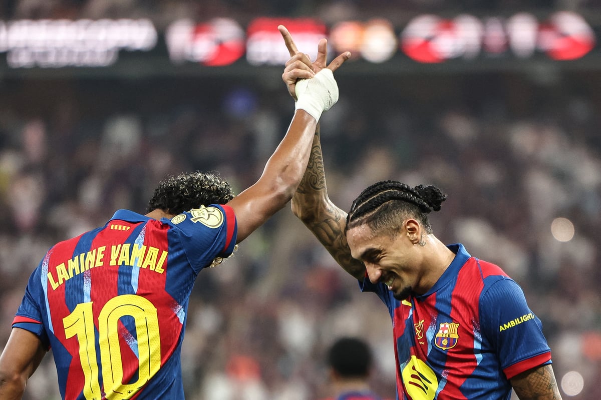 Barcelona 3-2 Real Madrid: Raphinha puts Barca back in front - Live!