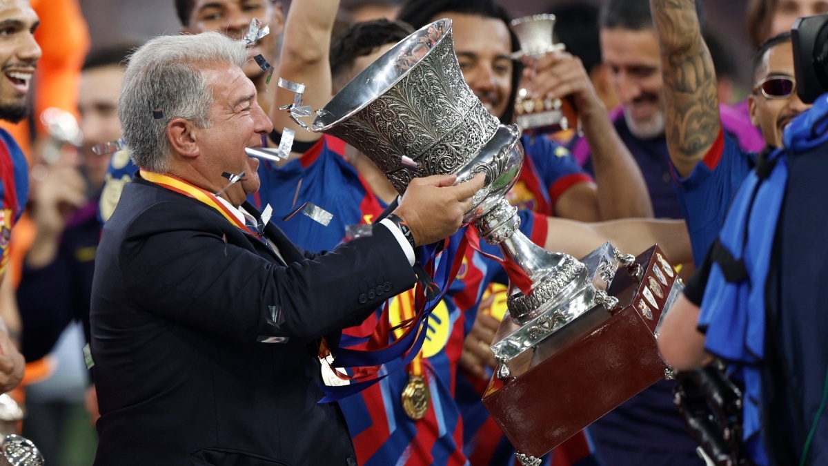 Laporta: "Florentino me ha dado la enhorabuena con mucha cordialidad"