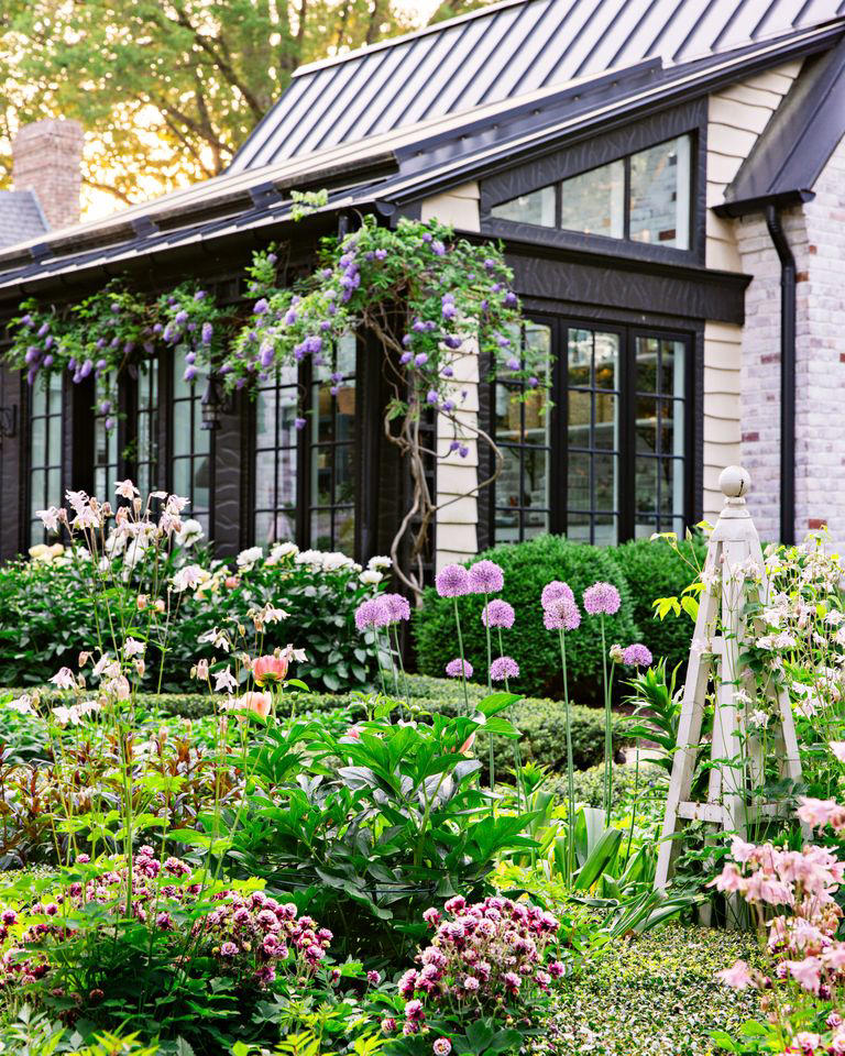 This retired dentist’s backyard is overflowing with flowers—and she ...