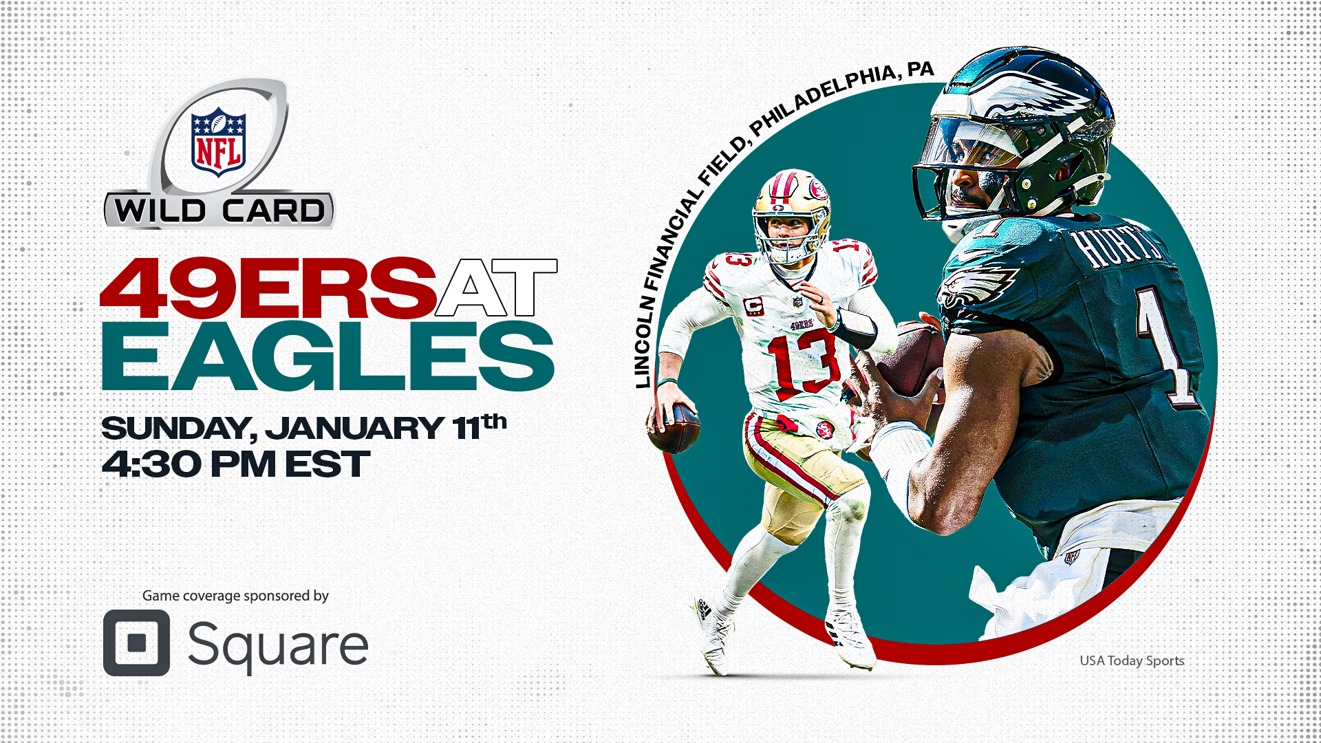 49ers vs. Eagles live updates: Wild card game score, highlights