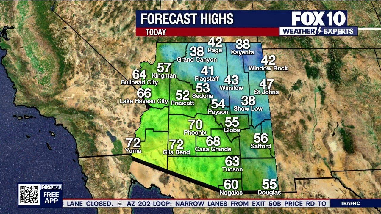Morning weather forecast - 1/11/26