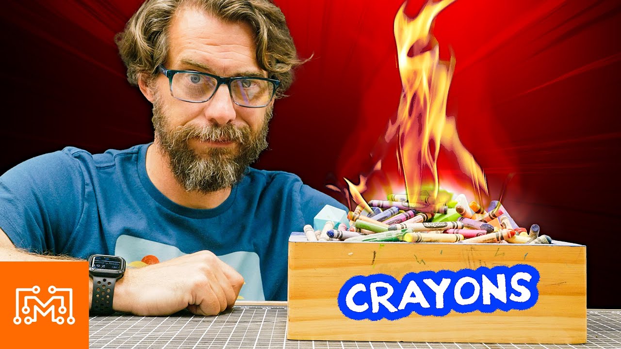 I have to do something with all of these crayons!