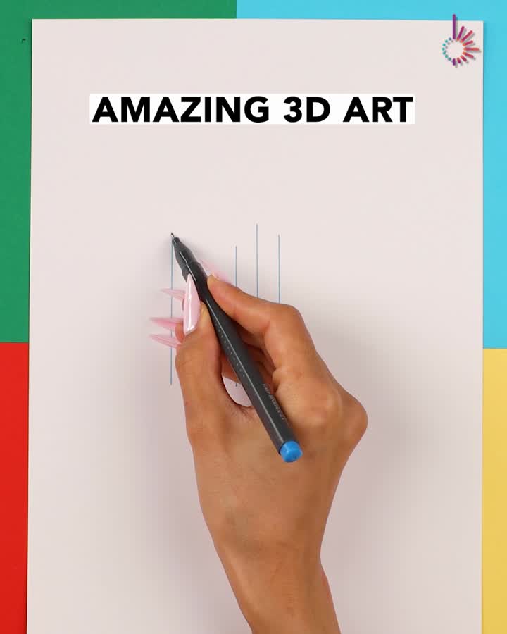 Lines that create stunning 3D illusions 🎨