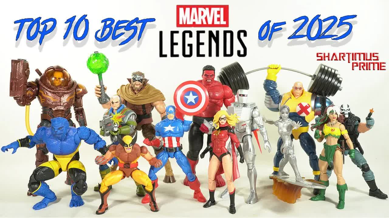 Top 10 best Marvel Legends of 2025 by ShartimusPrime