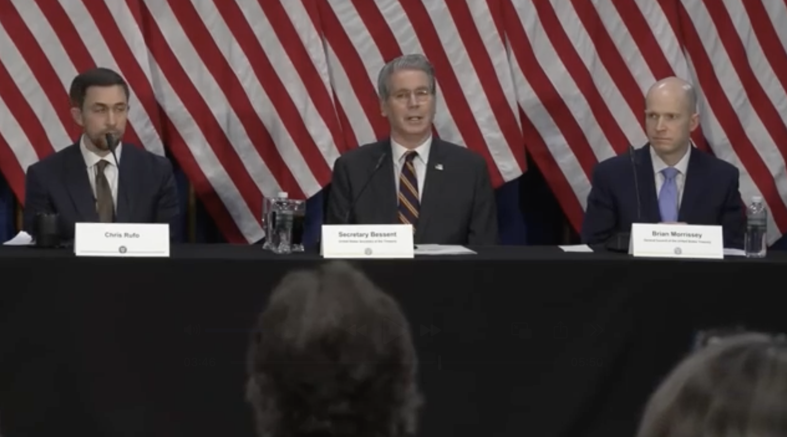 'That was fantastic': Scott Bessent cheers on conspiracy theorists ...