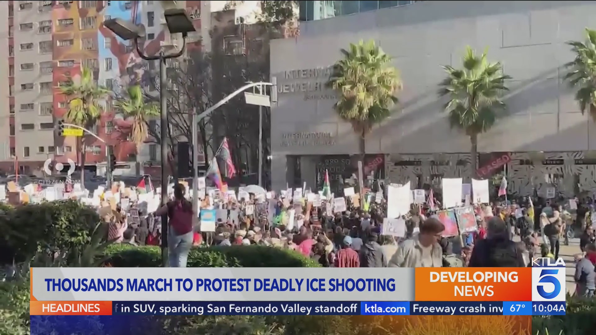New ICE protests take place after DTLA clashes