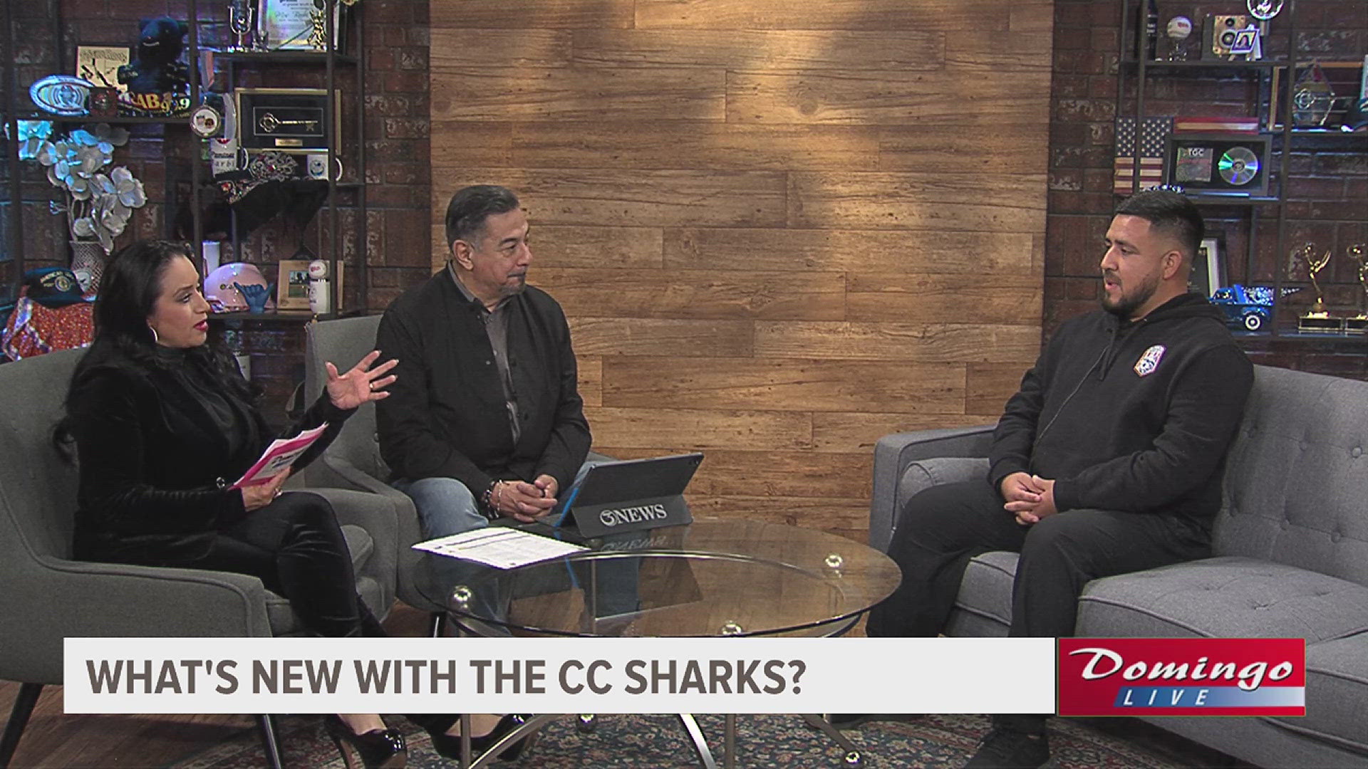 CCFC Sharks talk becoming first pro soccer team in town on Domingo Live