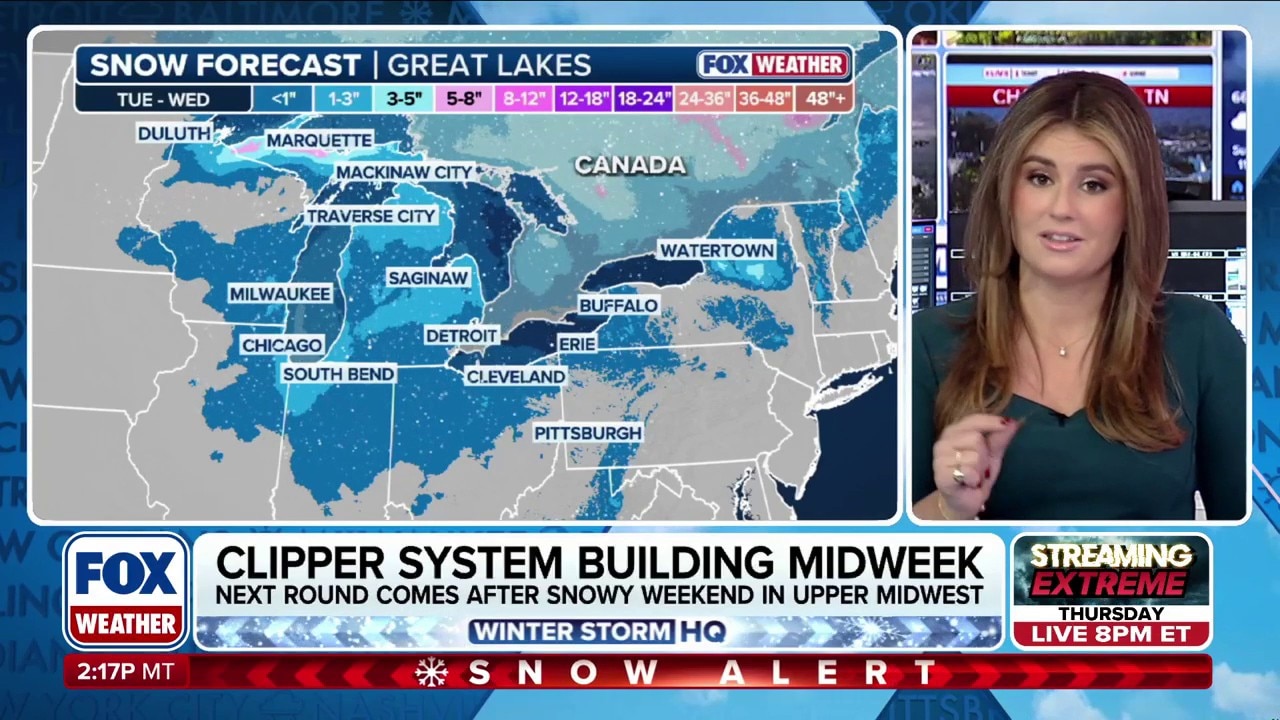 Strong clipper system is set to dive south, kickstarting the next ...