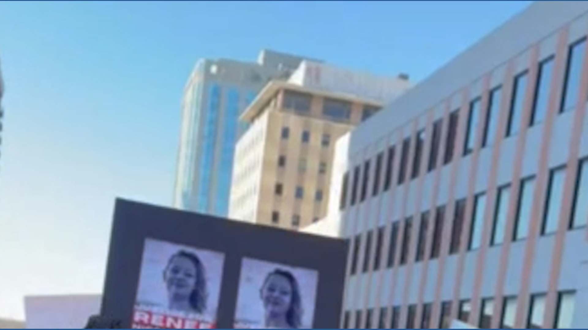 Hundreds of people showed up in Clayton for the ICE Out For Good protest