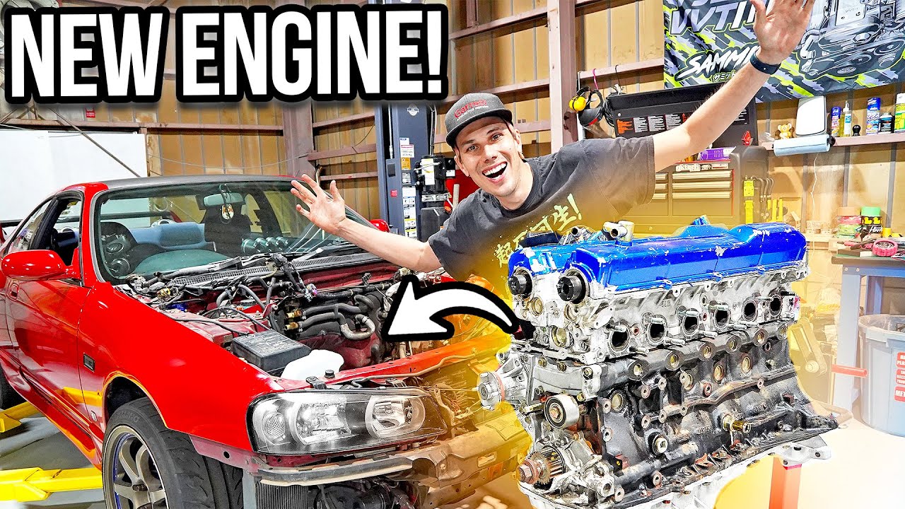 I just assembled the new R33.4 engine! 🚗💨