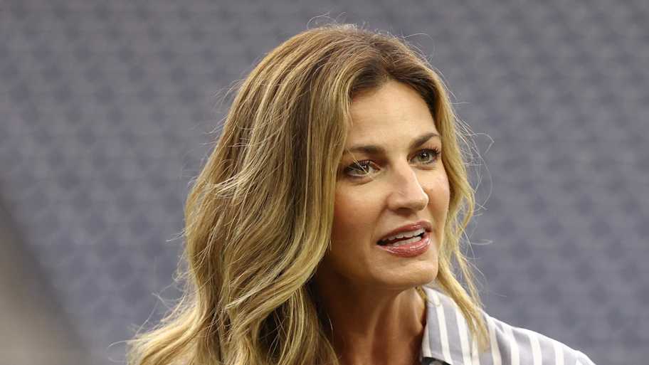 Christian McCaffrey’s wife Olivia and Erin Andrews match fur fits at ...