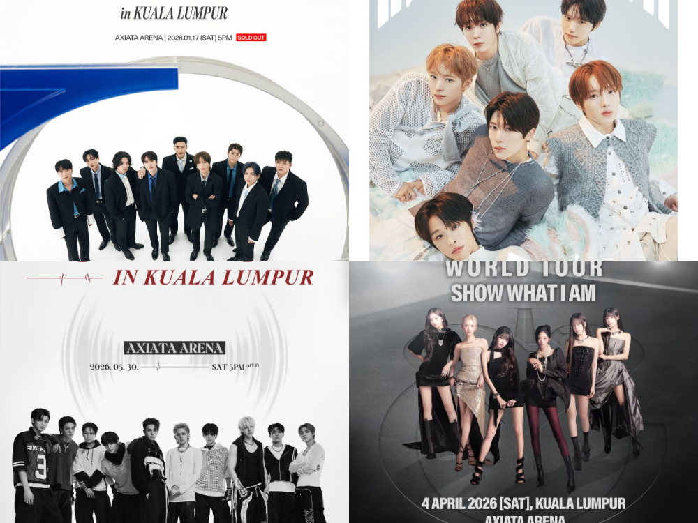 Mandopop icons, K-pop sensations and rock legends: Malaysia’s 2026 ...