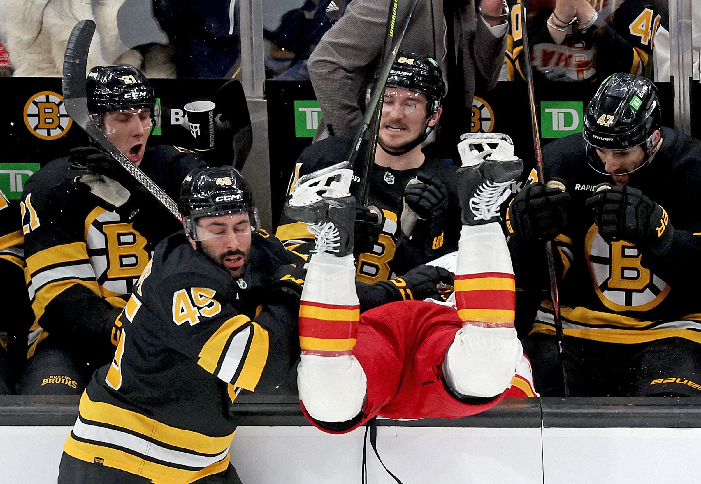 Bruins notebook: Jonathan Aspirot signs two-year extension