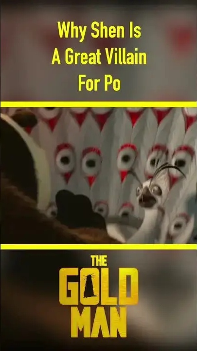 Why Shen is a great villain for Po #shorts