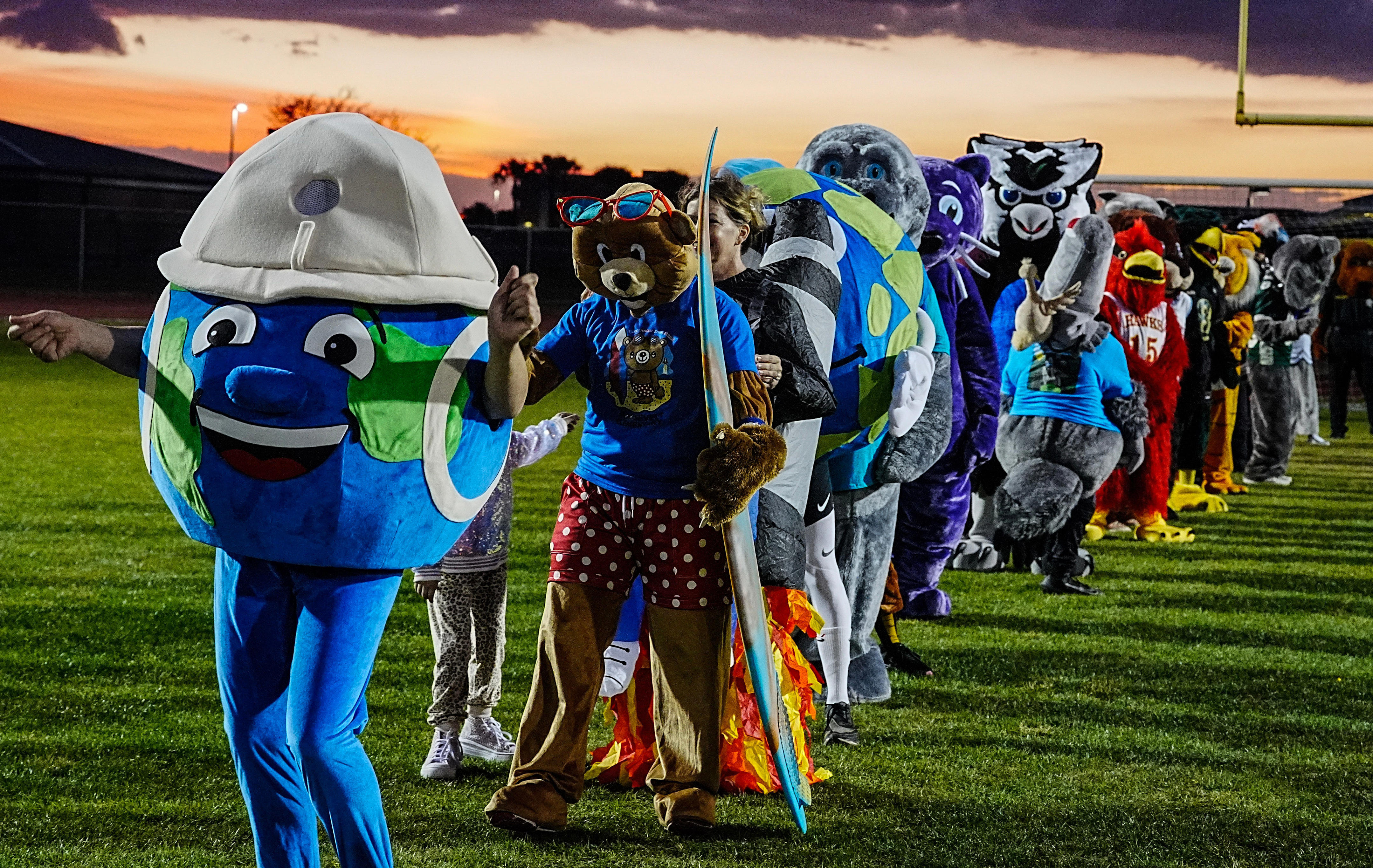 Despite furry ban, Brevard Schools' Mascot Olympics doesn't break policy