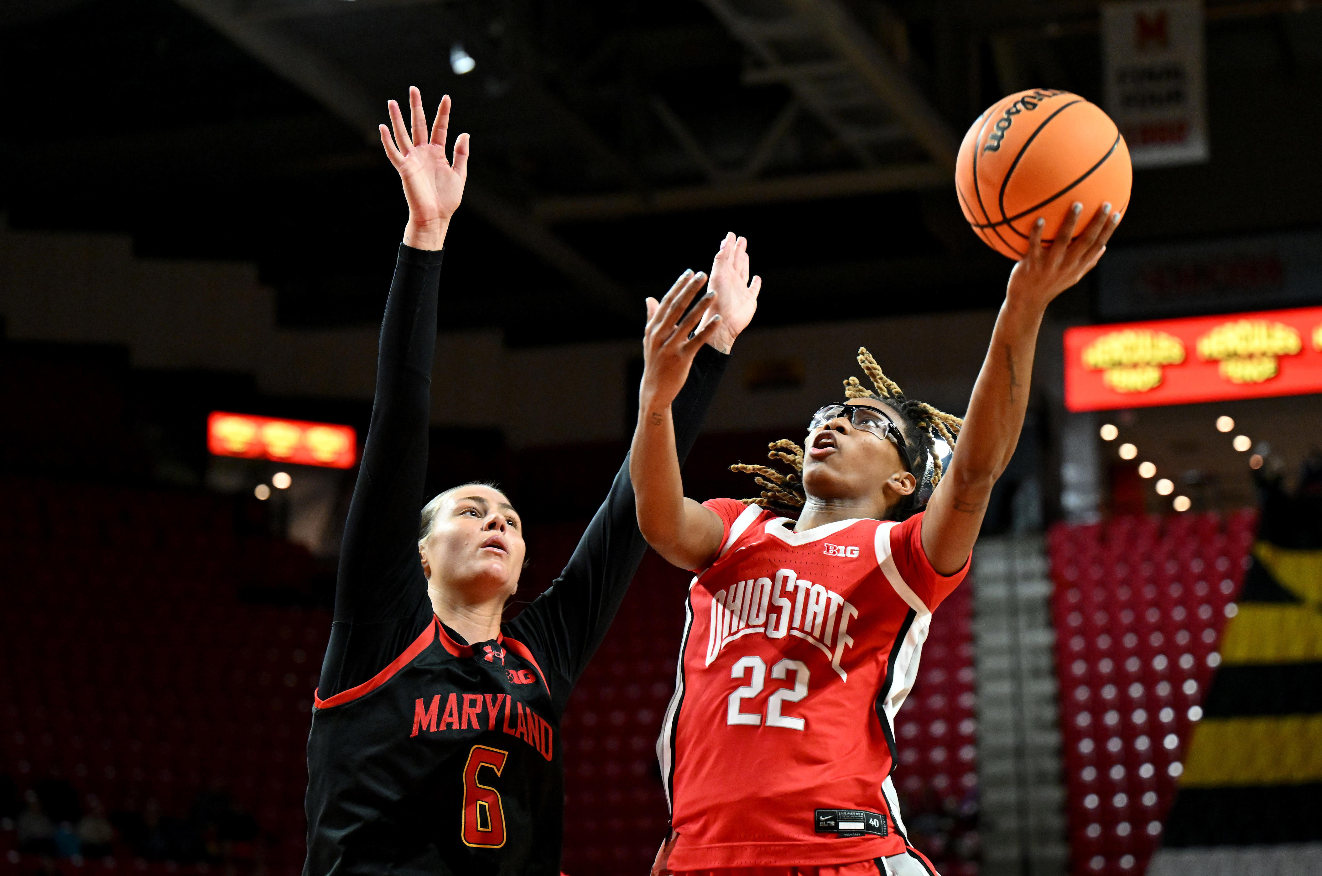 No. 19 Ohio State women's basketball upsets No. 8 Maryland