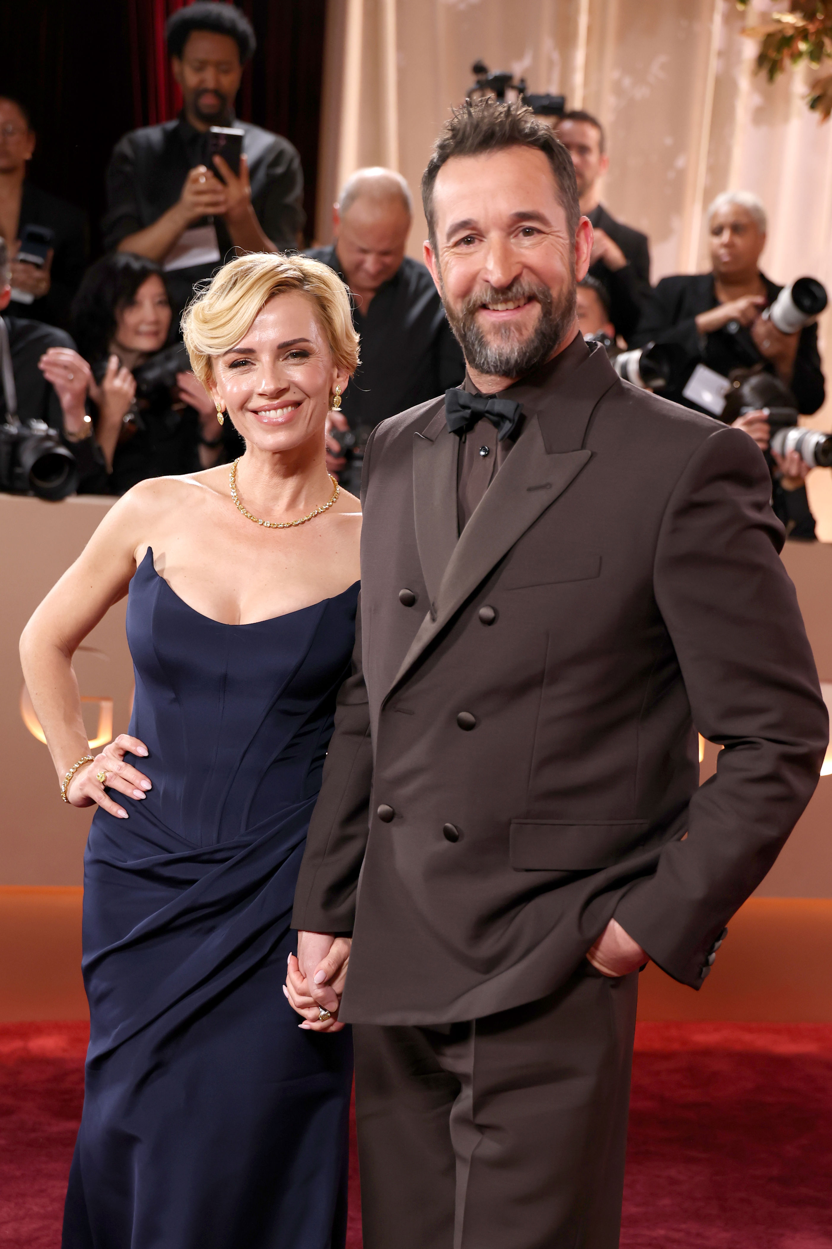 Here's what celeb couples wore on the red carpet at the 2026 Golden Globes