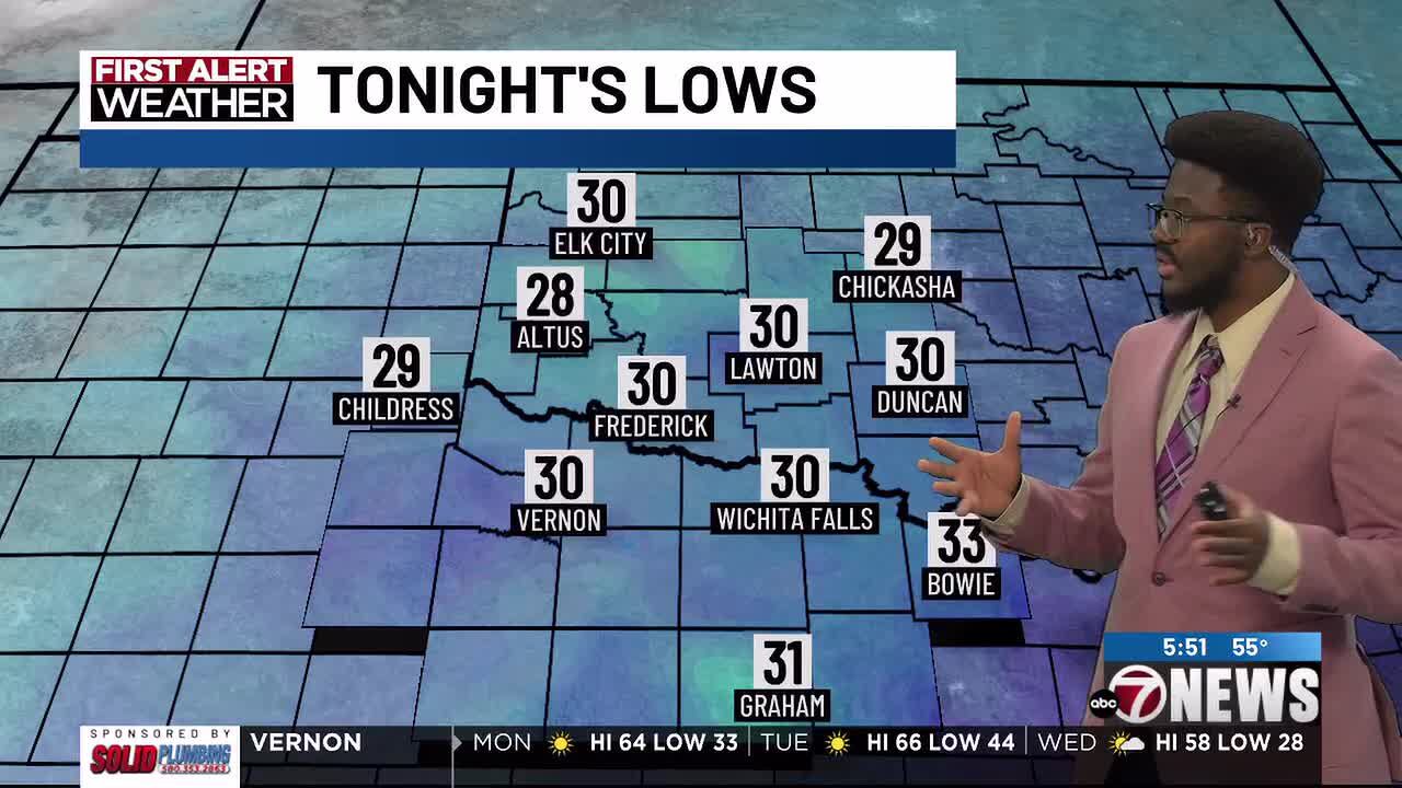 Mostly clear skies and cold tonight; above average temps for the ...