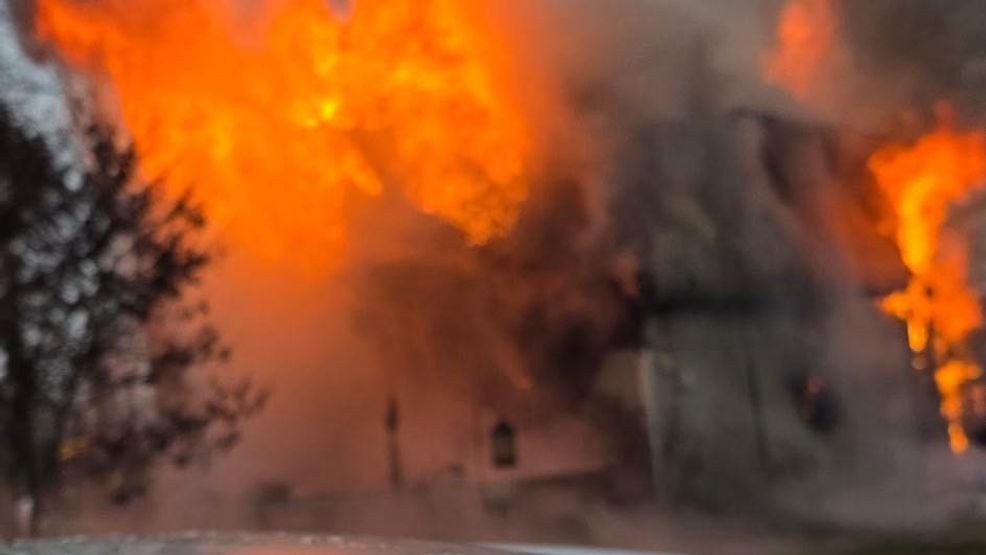 Pet monkey dead, dog missing after hours-long house fire battle in Knox