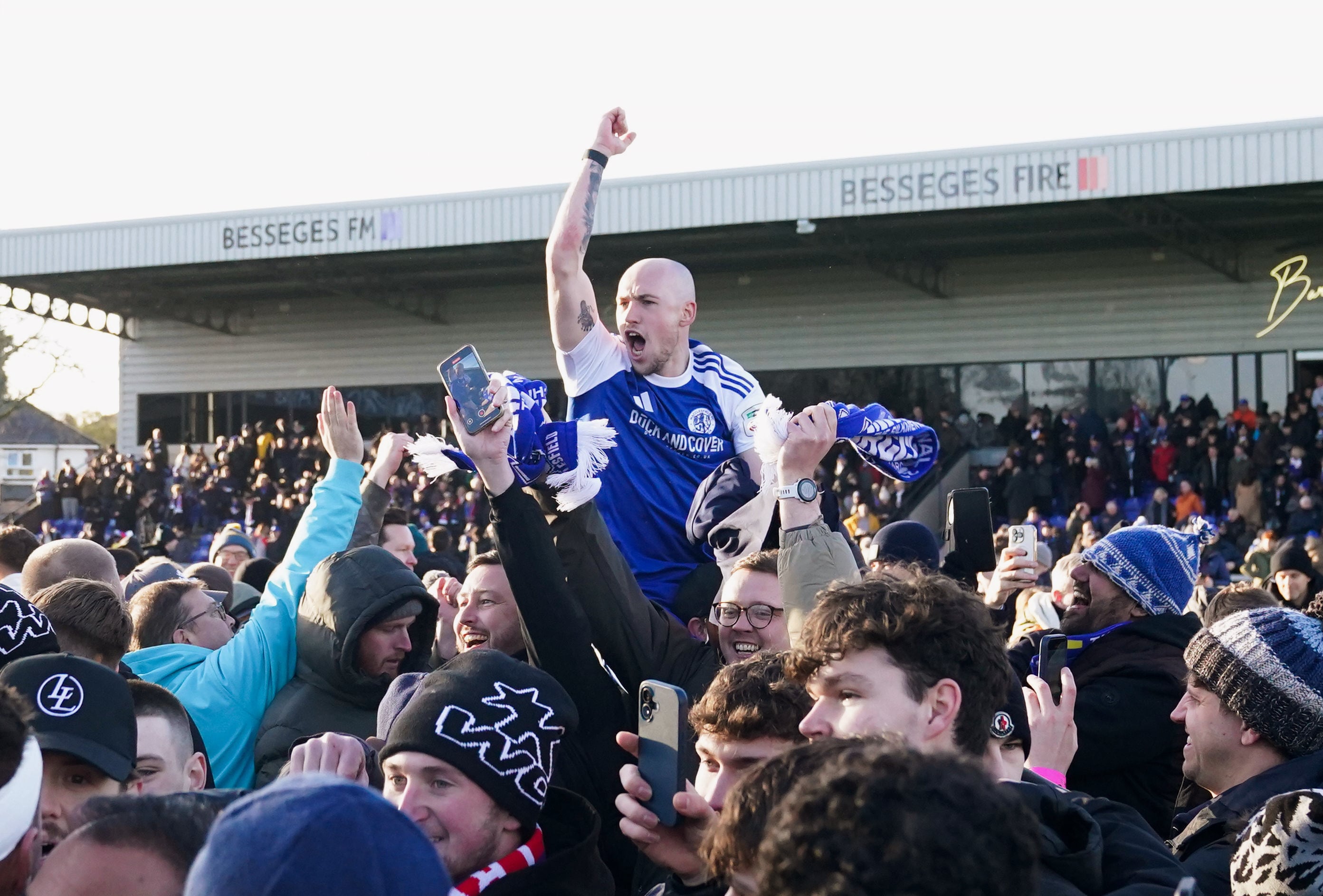 Macclesfield stuns Palace in FA Cup upset