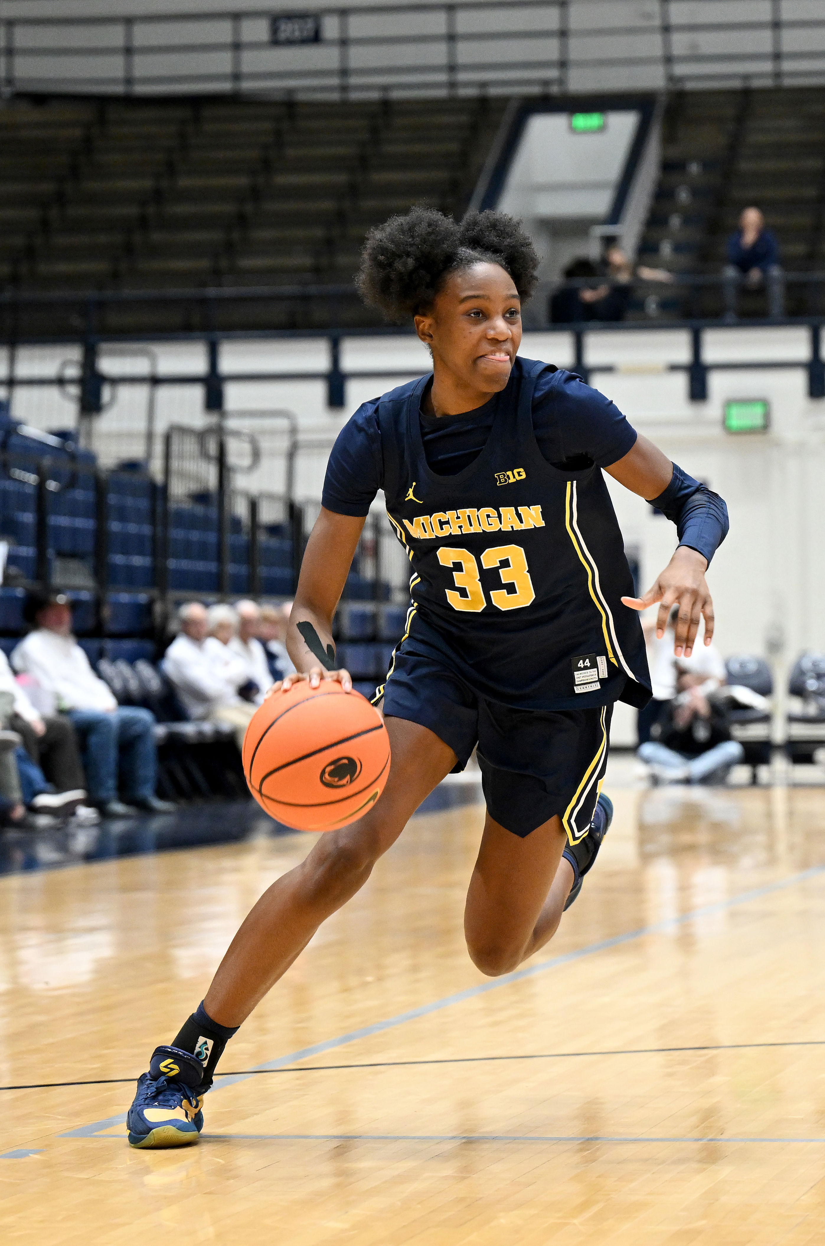 Te’Yala Delfosse steps up in Syla Swords’ absence as No. 9 Michigan ...