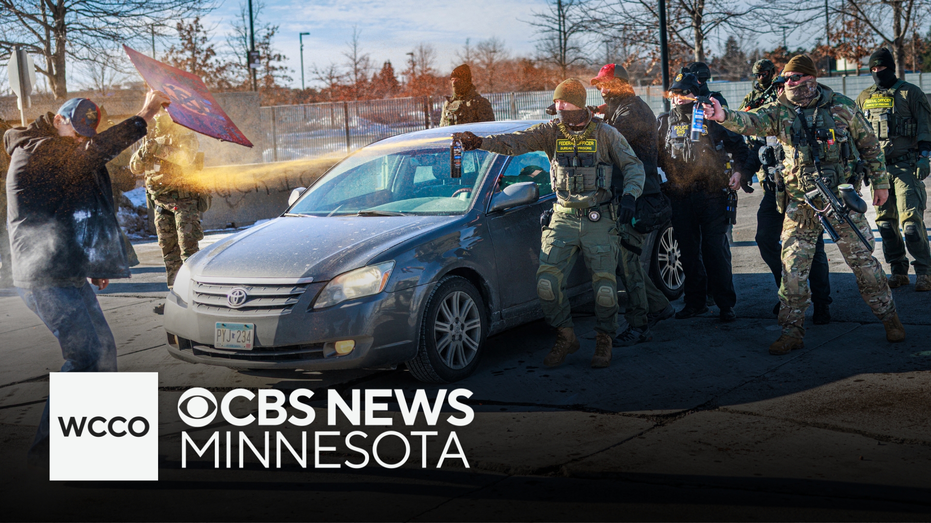 Federal agents in Minneapolis continue to clash with protesters