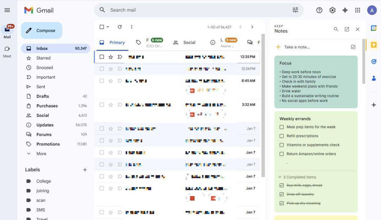 Gmail has a note-taking app hiding in plain sight — and now I use it daily