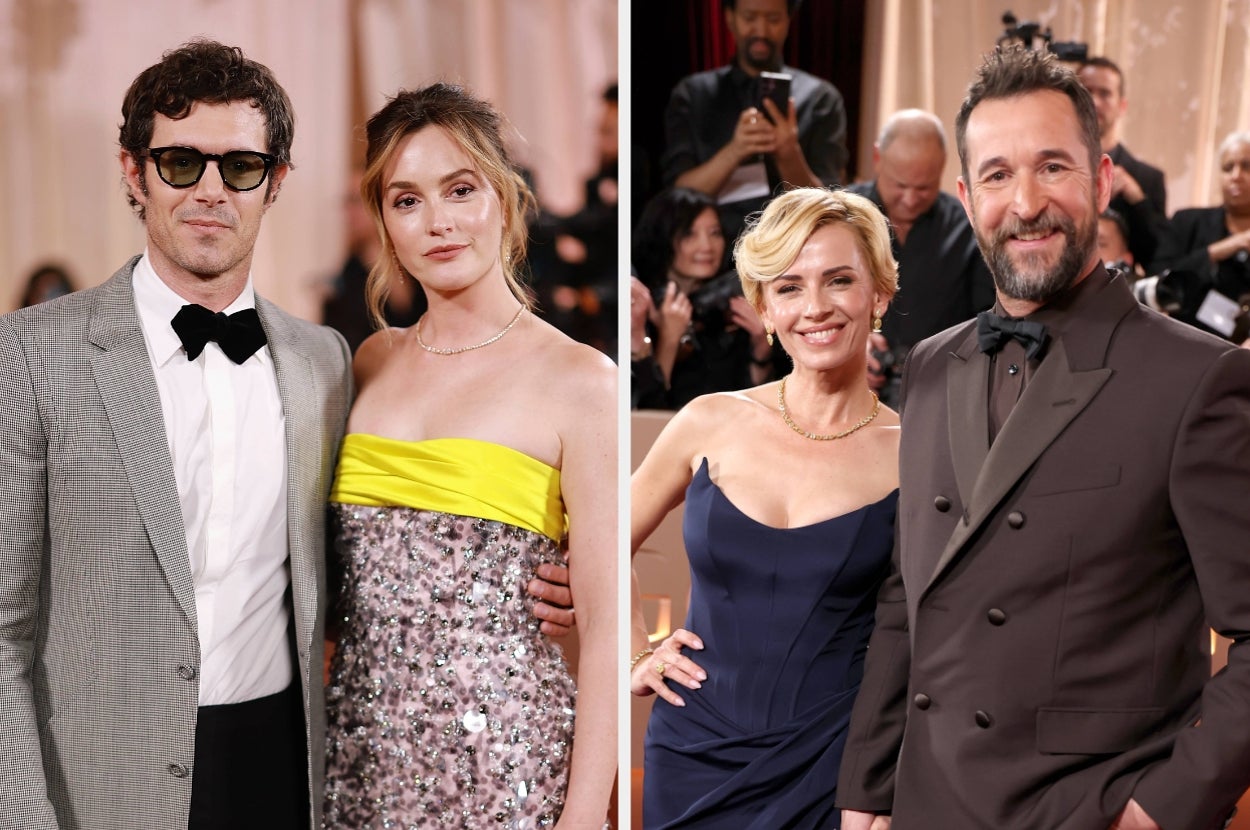 Here's what celeb couples wore on the red carpet at the 2026 Golden Globes