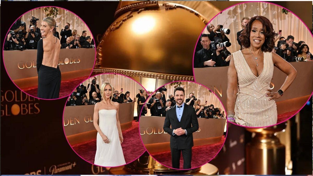 2026 Golden Globe Awards: Brittany Snow, Gayle King and Dylan Efron ...