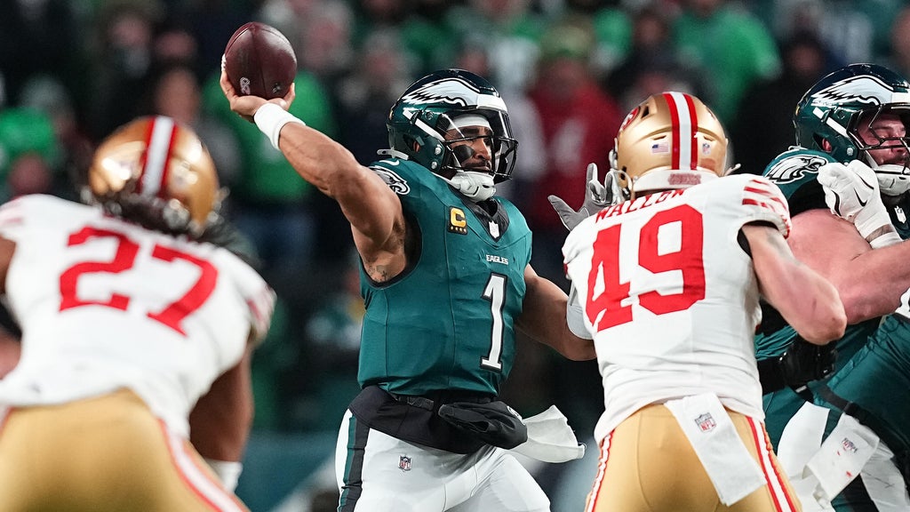 Philadelphia Eagles' final drive falls short in wild-card round loss to ...