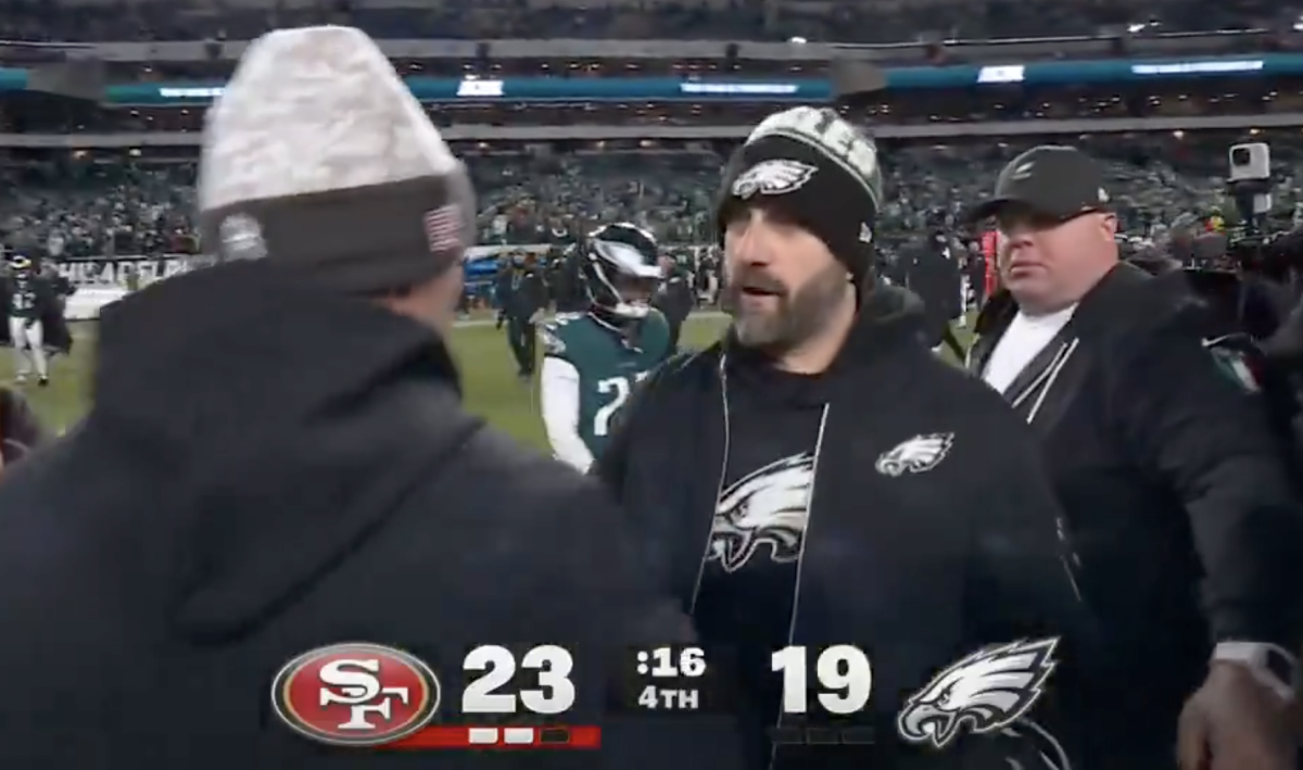 Nick Sirianni showed his true character in postgame handshake