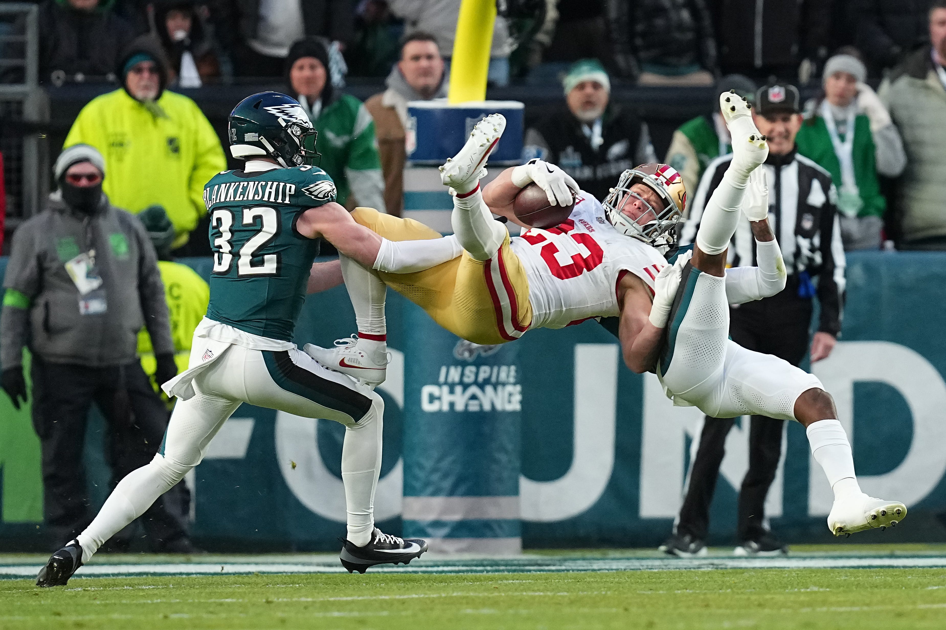 49ers move on to NFC divisional round with a 23-19 win over Eagles