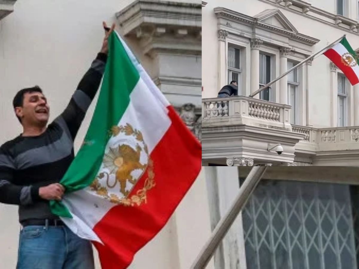 Diplomatic crisis: Iran summons UK envoy after embassy flag torn down ...
