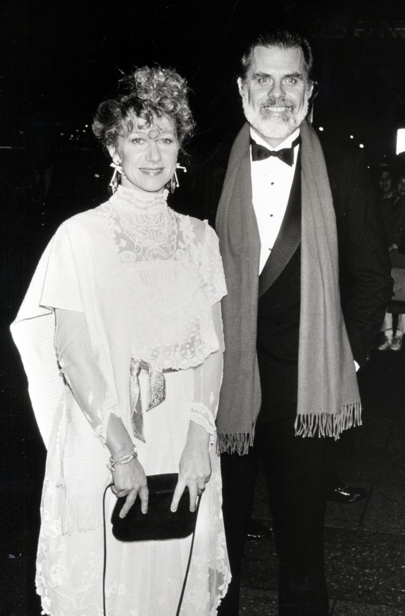 Helen Mirren previously vowed never to marry before meeting husband ...