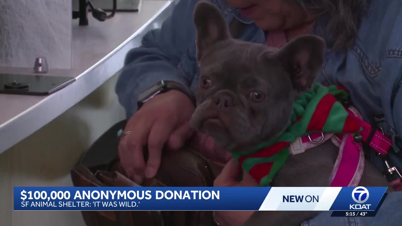 Santa Fe Animal Shelter receives anonymous $100,000 donation