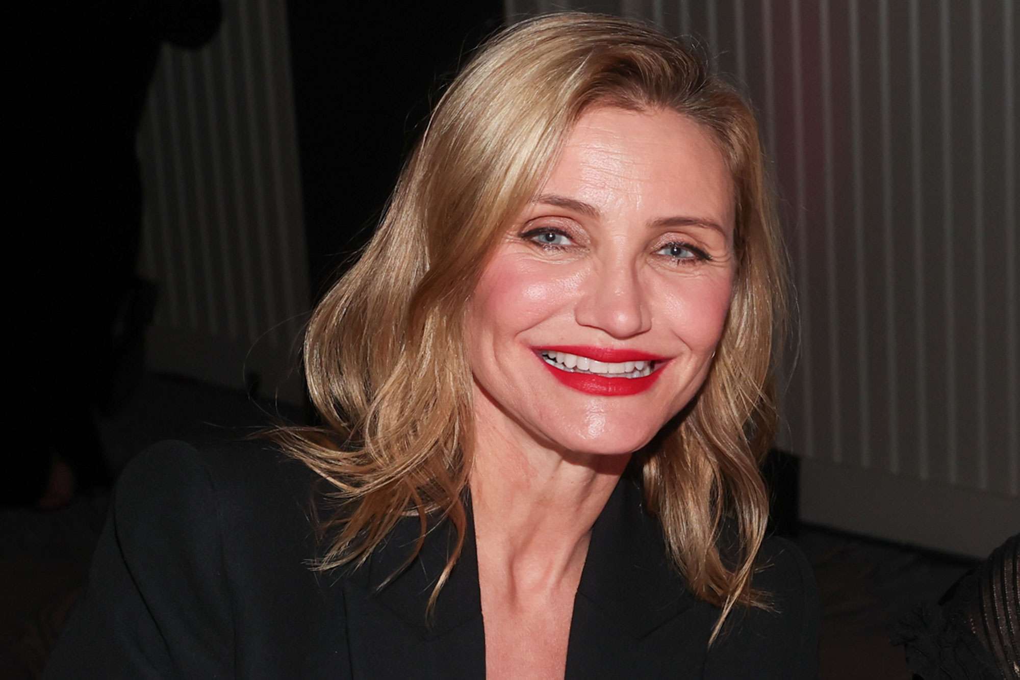 Cameron Diaz makes rare red carpet appearance at LA fashion event: See ...