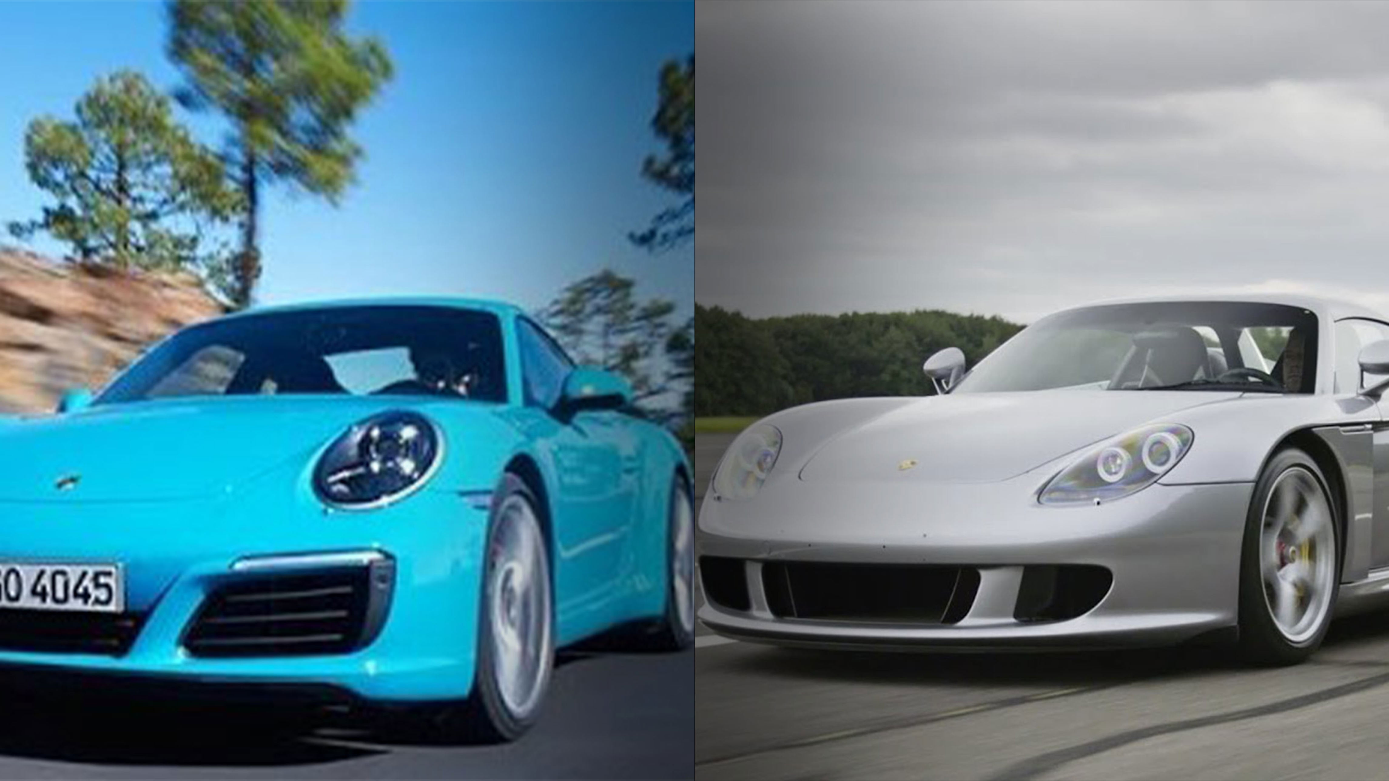 Porsche 911 Carrera S contra Porsche Carrera GT