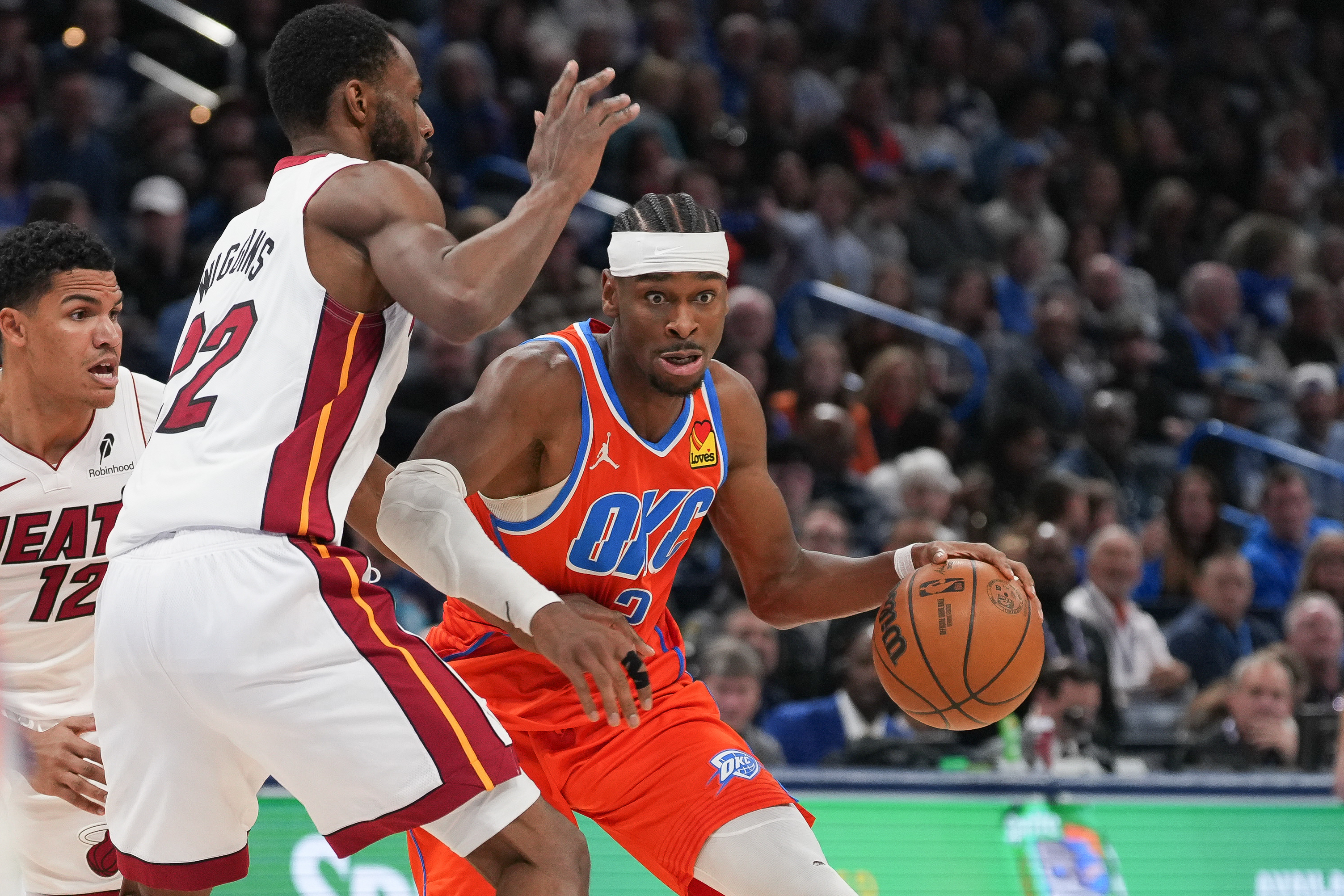 Shai Gilgeous-Alexander scores 29 points as Thunder beat Heat 124-112 ...