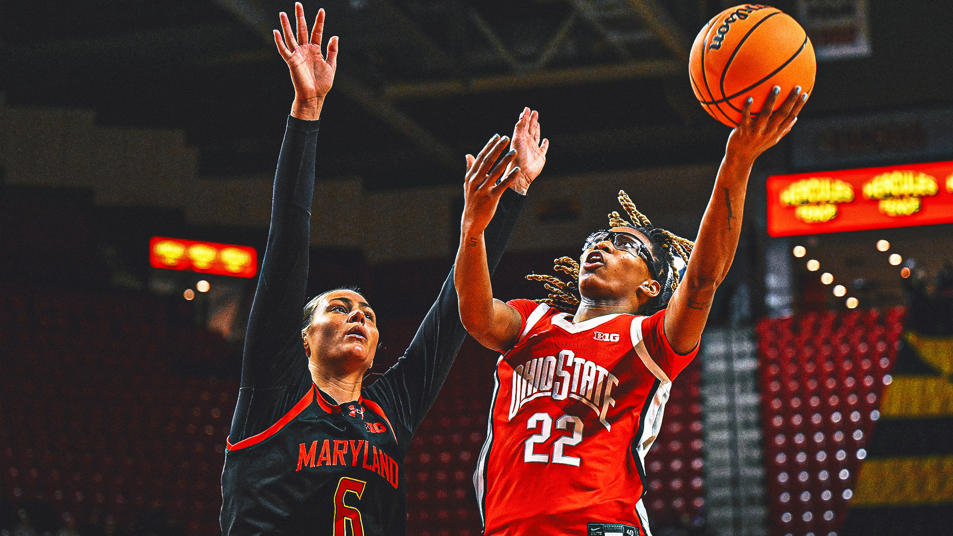 No. 19 Ohio State's Jaloni Cambridge torches No. 8 Maryland en route to ...
