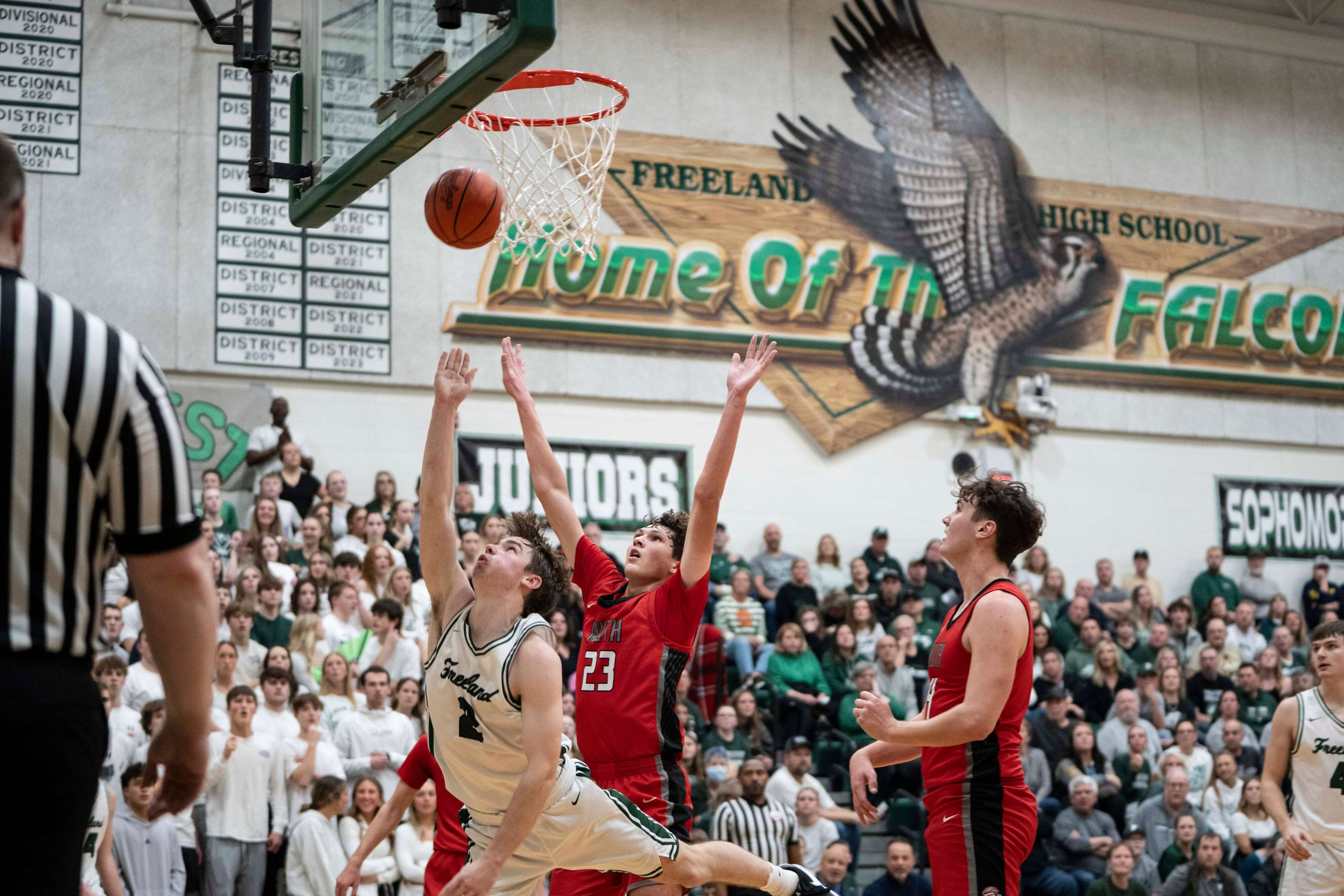 Frankenmuth leans on defense to bring down Freeland in TVC boys ...