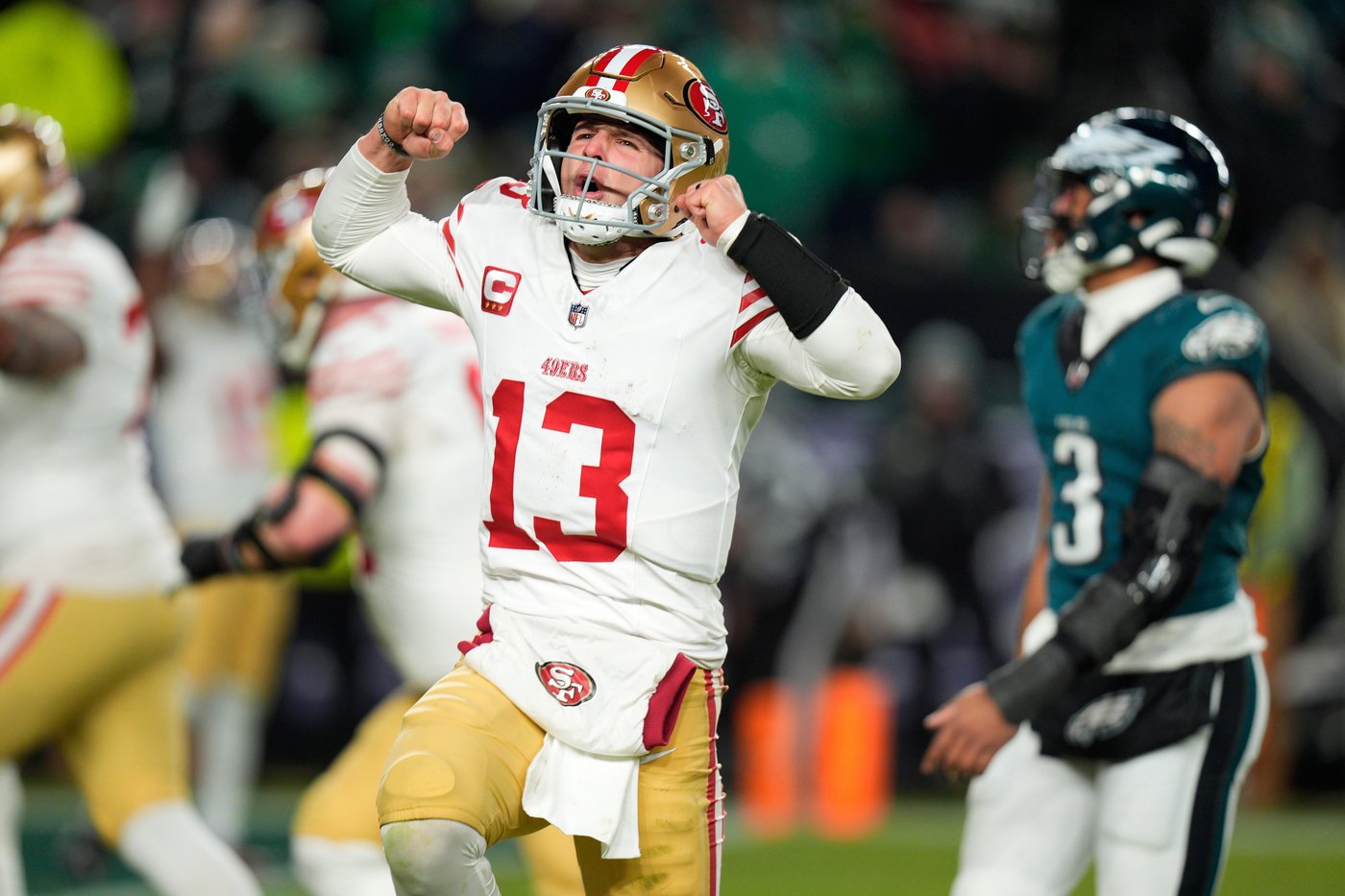 Les 49ers éliminent les champions en titre du Super Bowl grâce à un ...